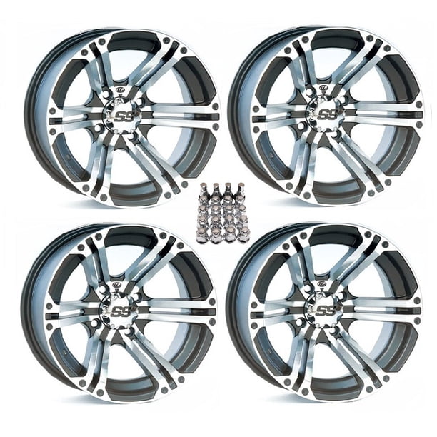 ITP SS212 ATV Wheels/Rims Machined 14" Honda Foreman Rancher SRA ...