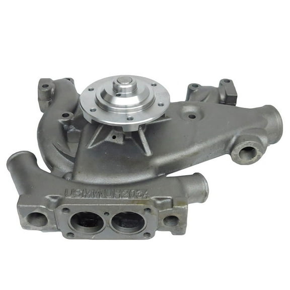New Heavy Duty Water Pump With Back Plate Fits Mercedes Om366 91-93 ...