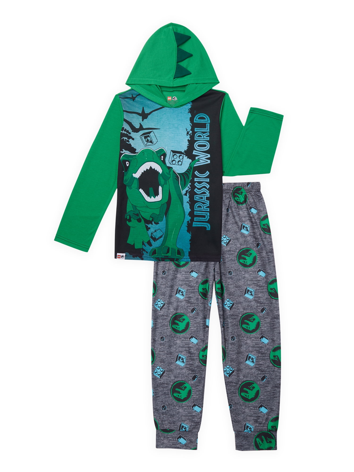 LEGO Sleepwear Sets Long Sleeve Super Soft Elastic Waistband Hooded ...