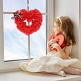 Fabric Hanging Decoration Proposal and Heart-Shaped Prop Day Flower ...