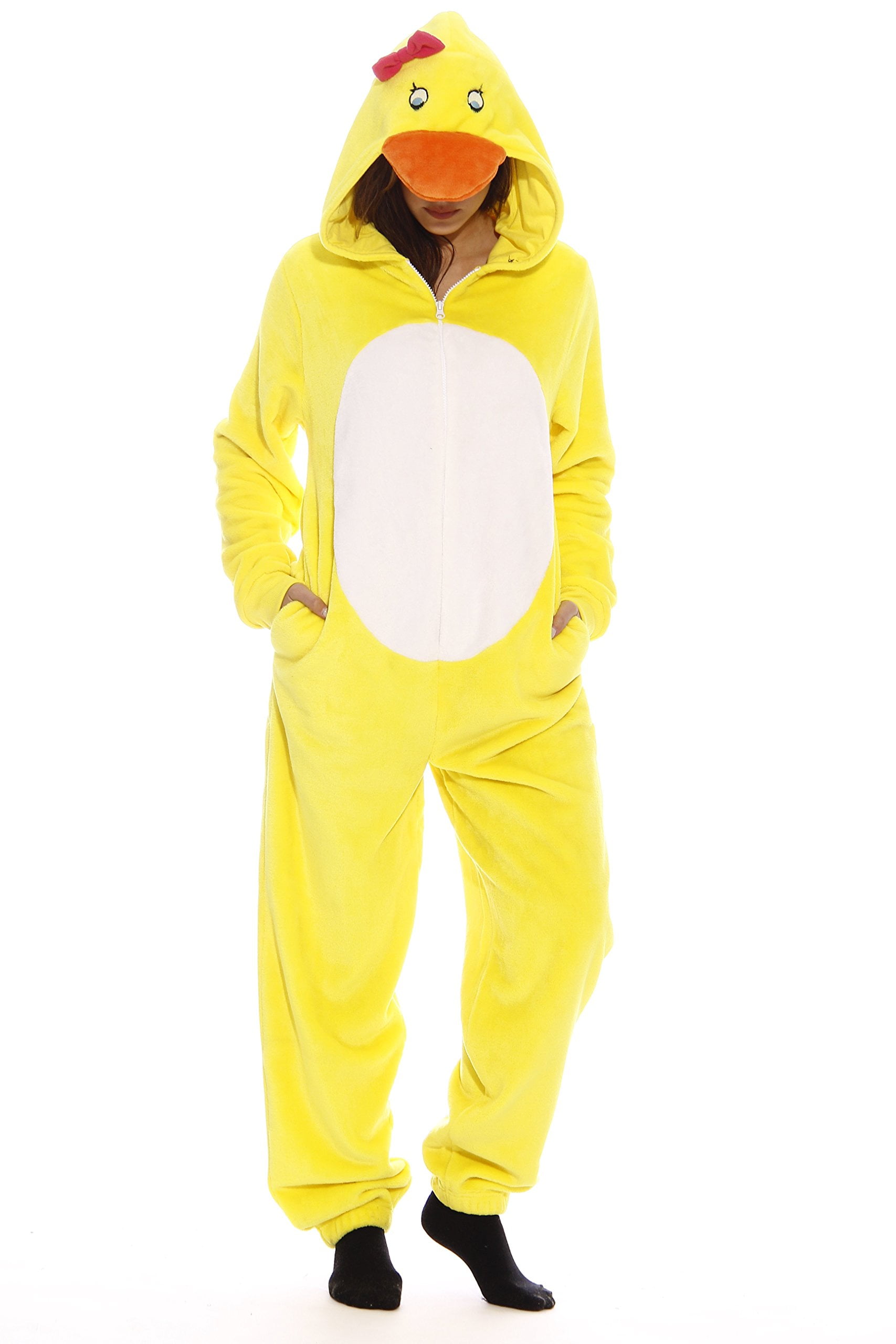 Duck Velour Adult Onesie - Walmart.com - Walmart.com