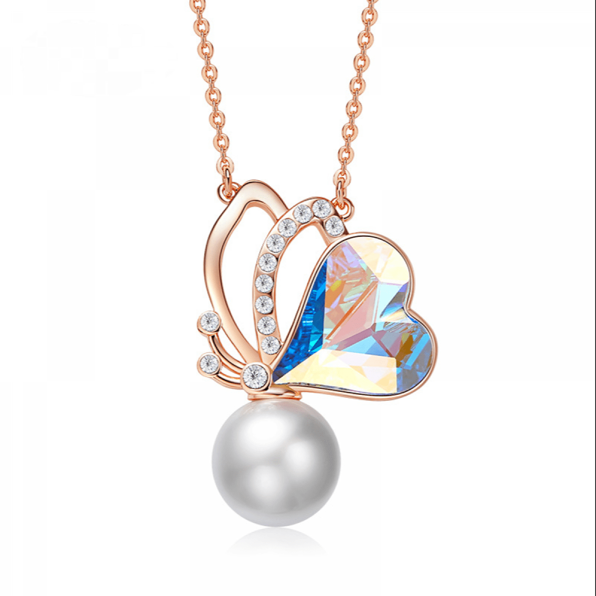 Click here for Aveki Romantic Valentines Day Gift Pearl Necklace... prices