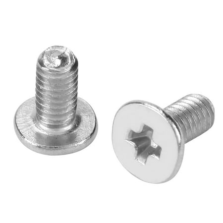 Machine Screw, 100 Pcs/Set M2.5 Flat Head Screw, Carbon Steel ...