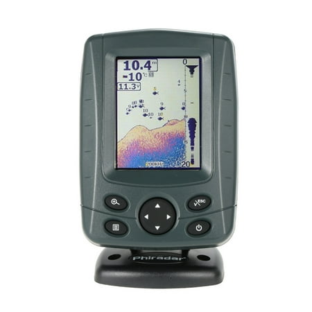 Sonar fish detector Portable 3.5" LCD Fish Finder Outdoor Fishing Sonar ...