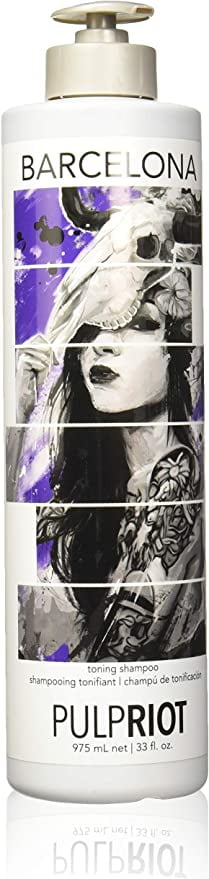 Pulp Riot Barcelona Toning Shampoo for Unisex - Shampoo, 33 ounces ...