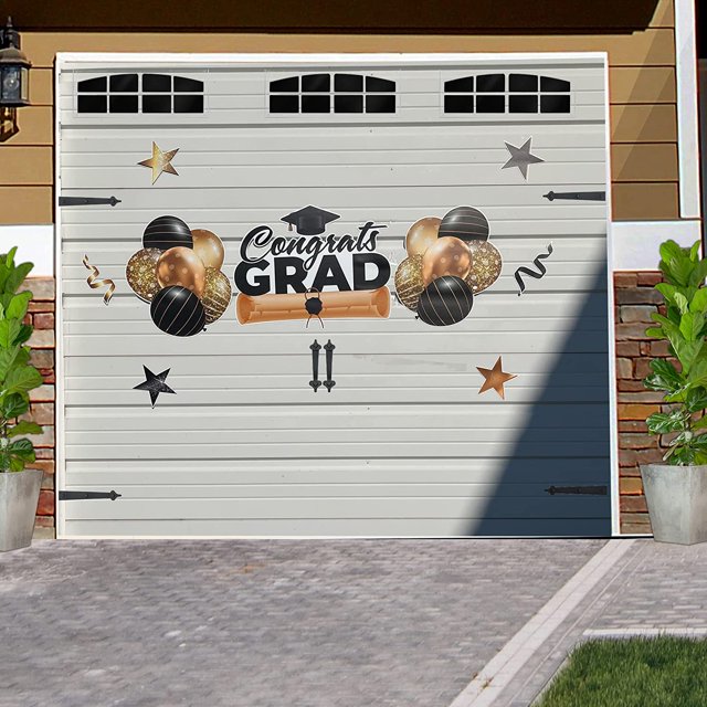 Victory Store Jumbo Congrats Grad Graduation Party Garage Magnet ...