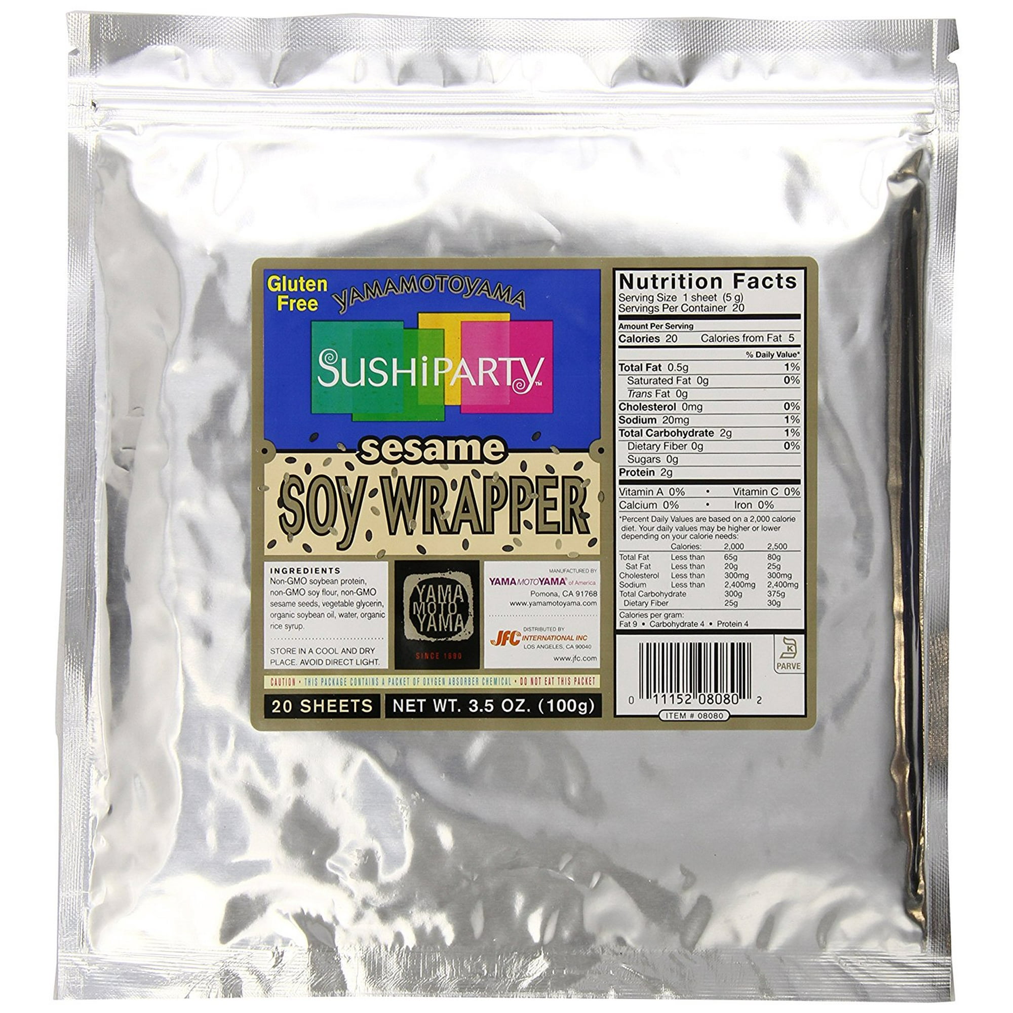 Click here for Yamamotoyama Sushi Party Soy Wrapper  Sesame  20 C... prices