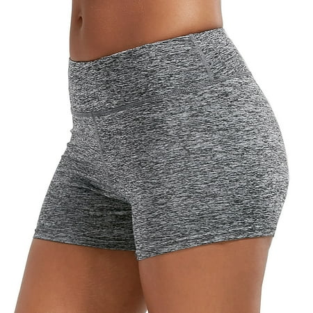 Women's High Waist Yoga Shorts Tummy Control Workout Running Yoga ...