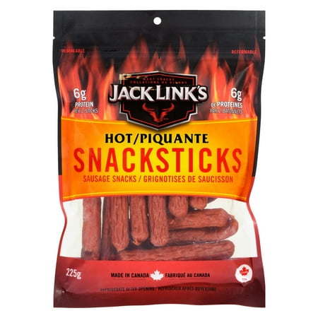 JACK LINK'S HOT PEPPERONI MINI STICKS - 225G | Walmart Canada