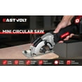 Eastvolt Mini 20V Cordless Circular Power Saw with Scale Ruler Dust ...