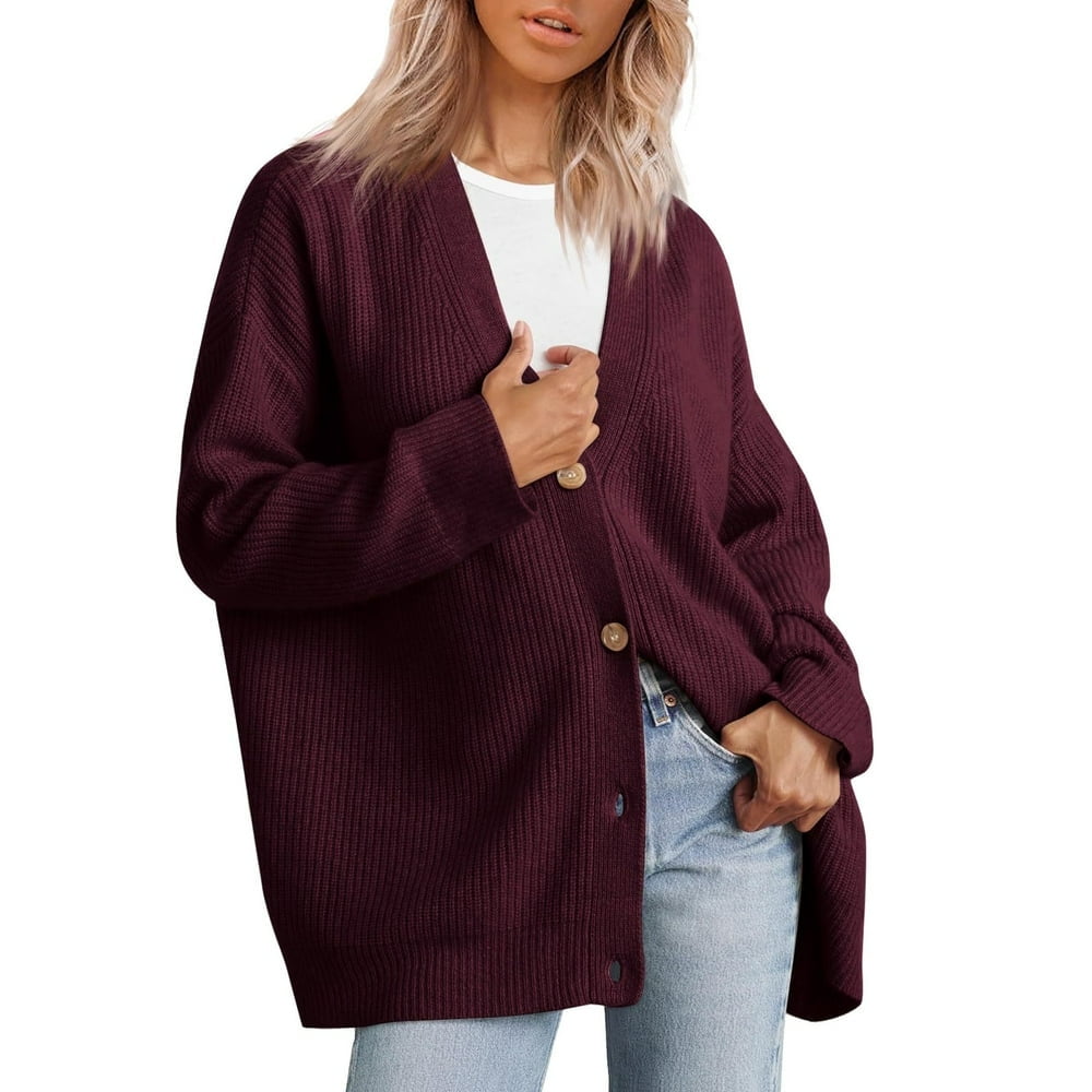 Click here for Generic Women‘s Cardigan Sweaters 2023 Fall Open F... prices