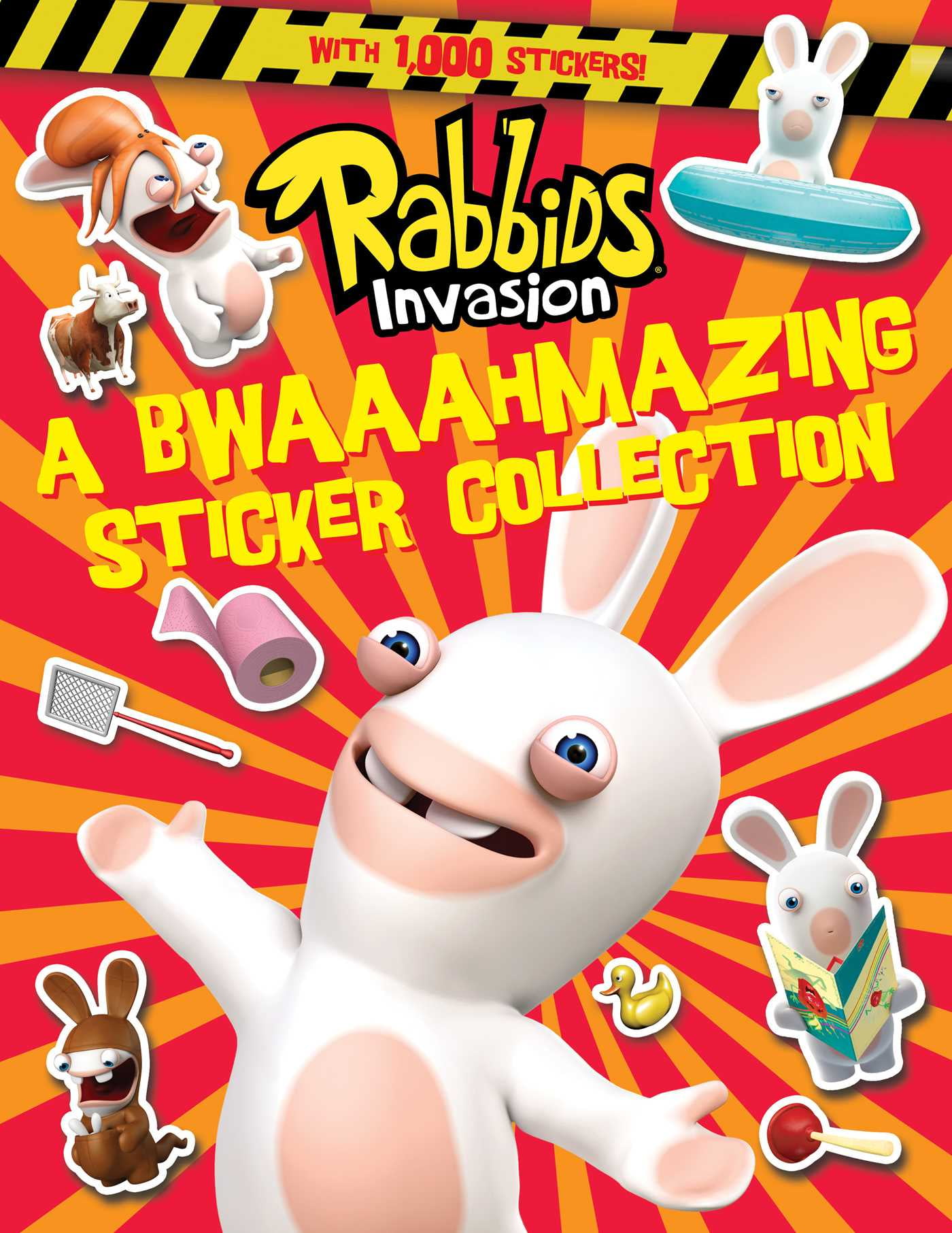 Rabbids Invasion: A Bwaaahmazing Sticker Collection (Paperback ...