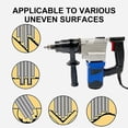 1100W Hand-Held Electric Needle Scaler, Pneumatic Descaling Gun, Needle ...