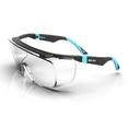 DEX FIT SG210 Safety Glasses OTG, Z87 Eye Protection, UV, Scratch & Fog ...