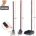 Niubya Pooper Scooper for Dog, Poop Scoopwith 3 Pack Adjustable Long ...