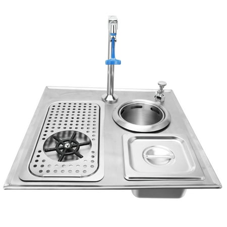 Bar Automatic Cup Cleaner Set Glass Rinser Commercial Coffee Shop ...