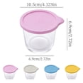 1 Pack Large Glass Food Storage Container with Lid, Airtight and Leak ...