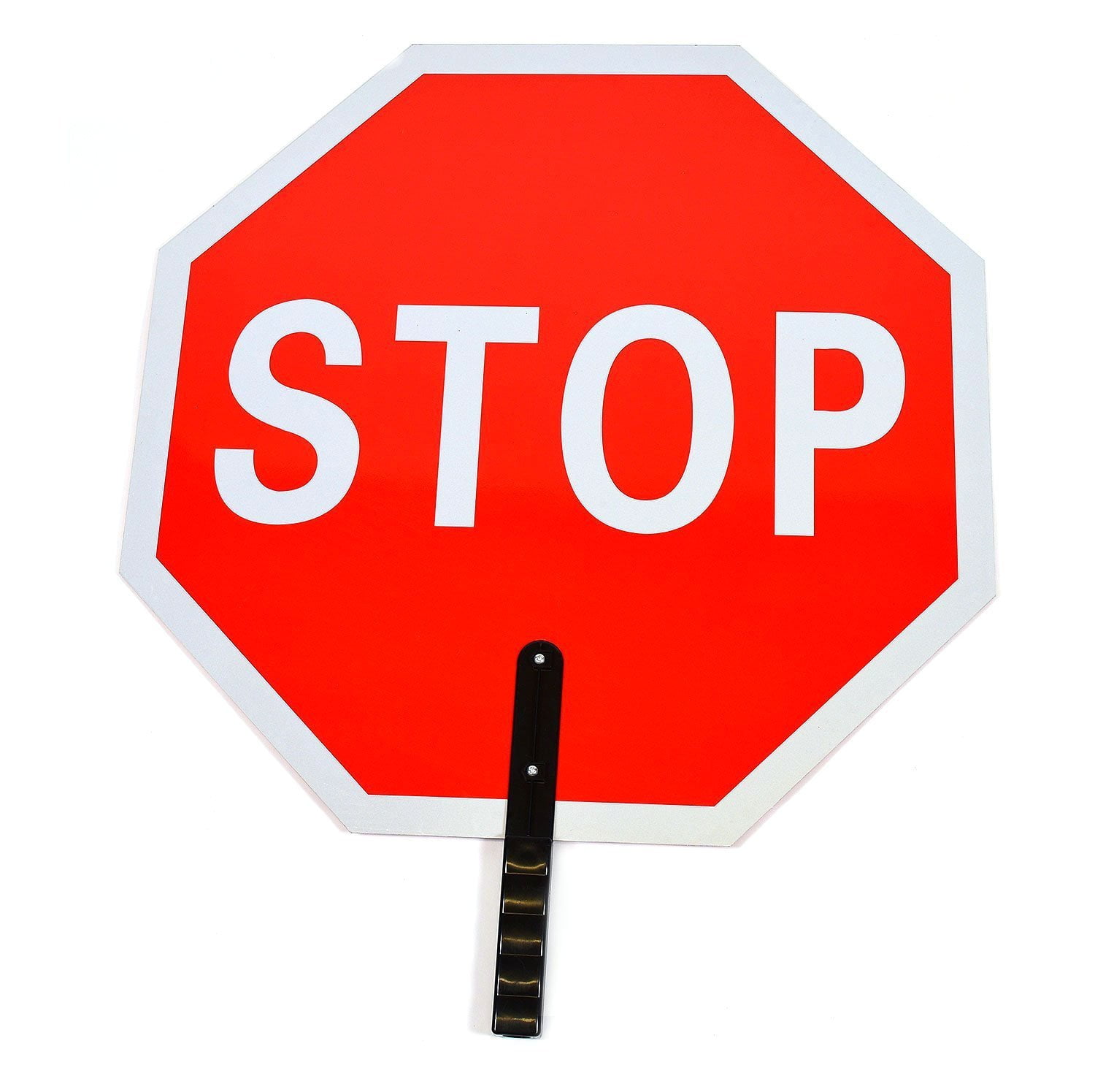 RK STSL Stop/Slow Paddle Sign, Aluminum, 6" Polygrip Handle - Red ...