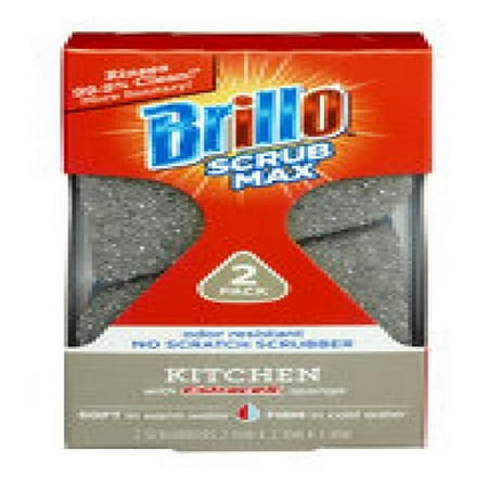Armaly Brands 24824 Brillo Scrub Max Kitchen Sponge - 2 Count - Pack of ...