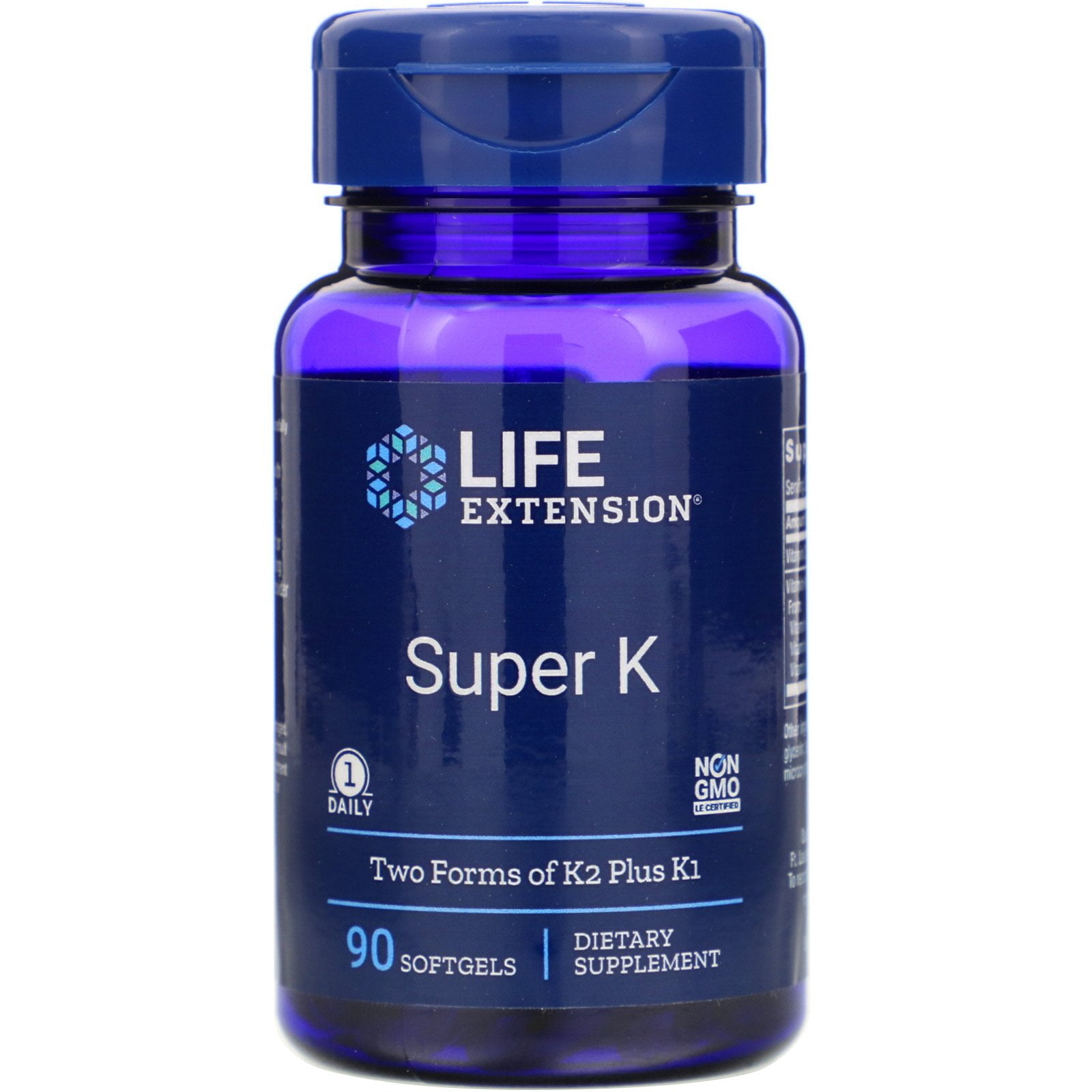 Life Extension Super K 90 Softgels - 2 Packs - Walmart.com
