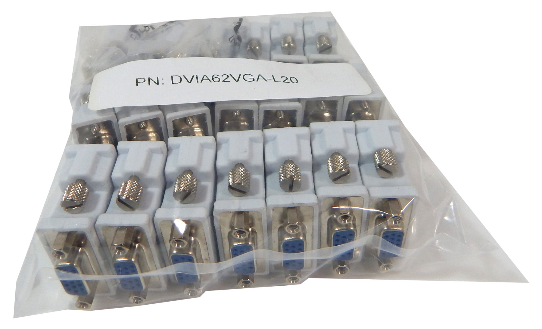 Lot-20 DVI-A 6-Pin to VGA Video Adapter DVIA62VGA-L20 DVI-A Male to VGA ...