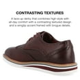 Vance Co. Mens Warrick Wide Width Tru Comfort Foam Wingtip Lace-up ...