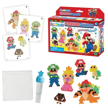 Aquabeads Super Mario Creation Cube, Complete Arts & Crafts Bead Kit ...