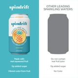 Spindrift Real Squeezed Pineapple Flavored Sparkling Water, No Sugar ...