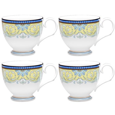 Set Of (4) Four - PRADO STONEWARE COLLECTION - Stacking/Stackable Soup ...