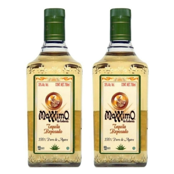 Pack de 2 Tequila Maxximo 750 ml Maxximo 750 ml | Bodega Aurrera en línea