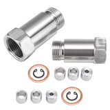 BBK PERFORMANCE 1538 96-04 FORD MUSTANG GT/COBRA 2.5IN SHORT H-PIPE W ...