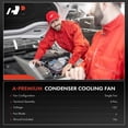 A-Premium Radiator Cooling Fan Assembly Replacement for Mercedes-Benz ...