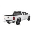 BACKRACK by RealTruck Half Louvered Rack Frame Only | Black, No Drill ...