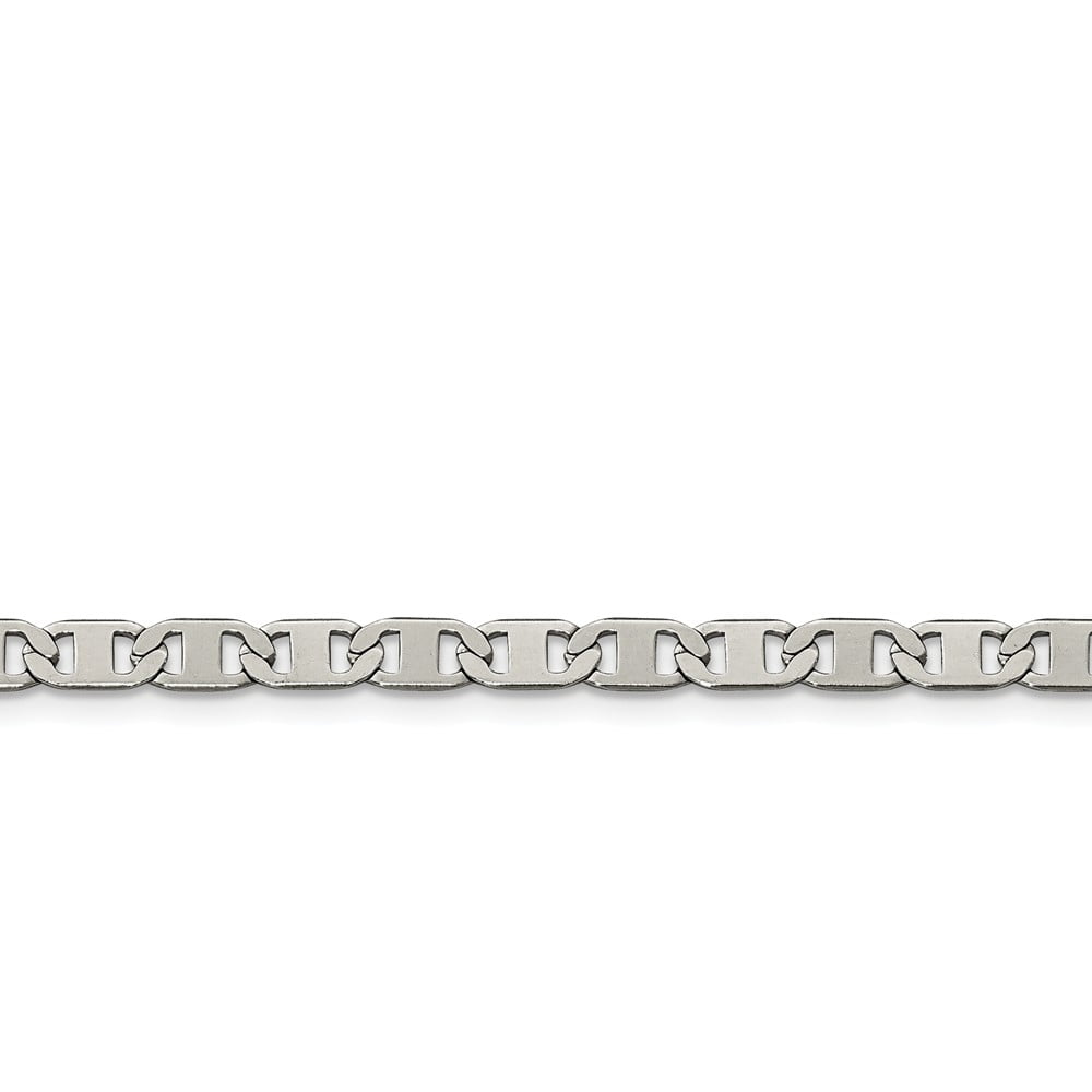 Stainless Steel Polished 5mm 22in Anchor Chain; 22 inch; Lobster (Fancy ...