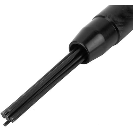 Air Pneumatic Sandblaster Deburring Tool Needle Slag Cleaner 12pcs ...