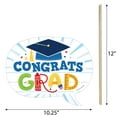 Big Dot of Happiness -10-Piece Kid's Graduation Photo Booth Props ...