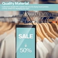 6 Pcs Business Retail Hanging Sign Holder 8.3 x 5.8 Inch Plastic ...