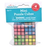 Way to Celebrate Child Party Favors Plastic Mini Puzzle Cube - 4 Pieces ...