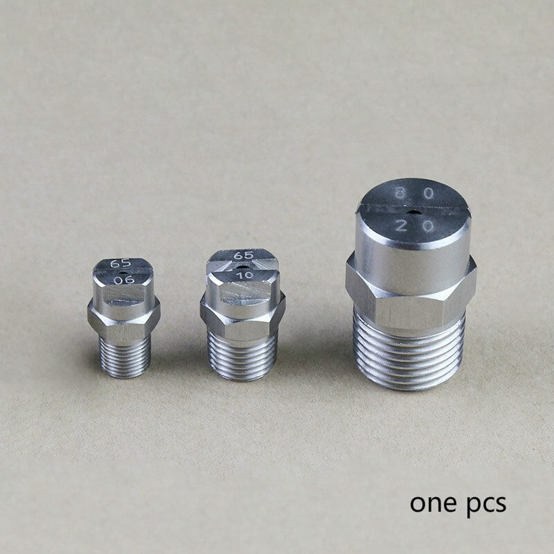 1/4 inch Flat Fan Nozzle Stainless Steel Fog Mist Nozzle Flat Fan Spray ...