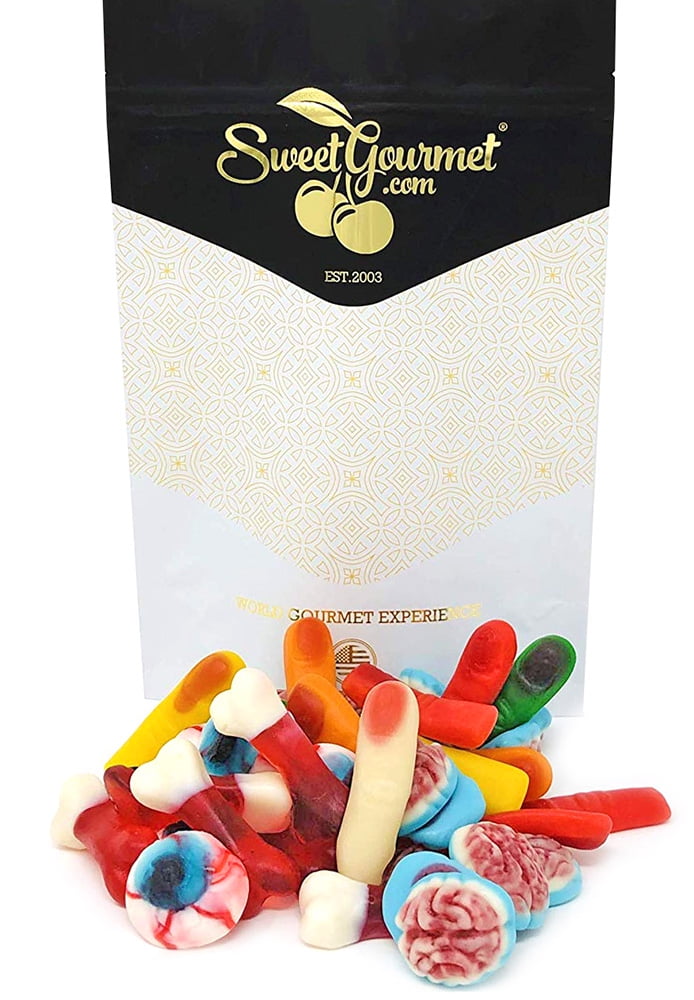 SweetGourmet Missing Body Parts Gummy Halloween Candy | 1 Pound ...