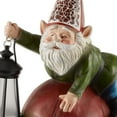 Summerfield Terrace GNOME ON MUSHROOM SOLAR STATUE - Walmart.com