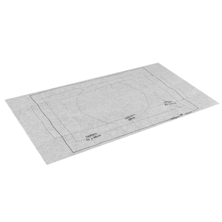 Puzzle Mat, White Hand Pump Jigsaw Storage Pad Grey Roll Up Felt Jigsaw ...