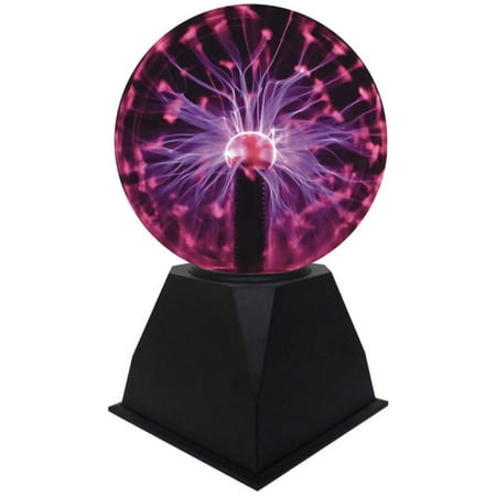 Plasma Ball Light, 5 Inch Touch Sensitive Ball Ion Ball Light Red Light ...