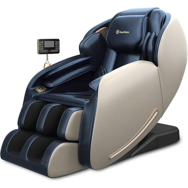 Real Relax 3D Massage Chair, Full Body Zero Gravity SL-Track Shiatsu ...