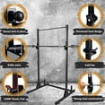 Yes4All Roller J-Hook Barbell Power Rack - Max Load 500lbs - Walmart.com