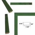 Green Burl Wood Flat Picture Frame 30x40 frame - Walmart.com