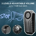 Wsdcam Bike Alarm with Remote Bicycle Motorcycle Alarm Vibration Motion ...