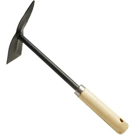 cueiha Garden Hoes Wooden Metal Pickaxe, Carbon Steel Pickaxe - Heavy ...