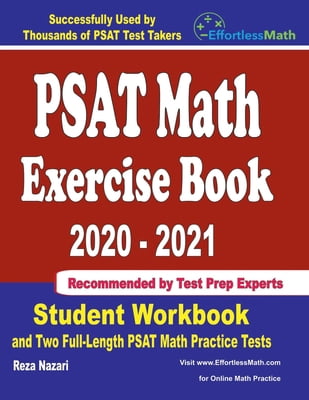 Pre-Owned PSAT Math Exercise Book 2020-2021: Student Workbook and Two ...