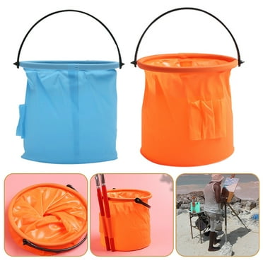 TopNotch Outlet Christmas Decor - Storage Pails (2 Pc) Small Red ...